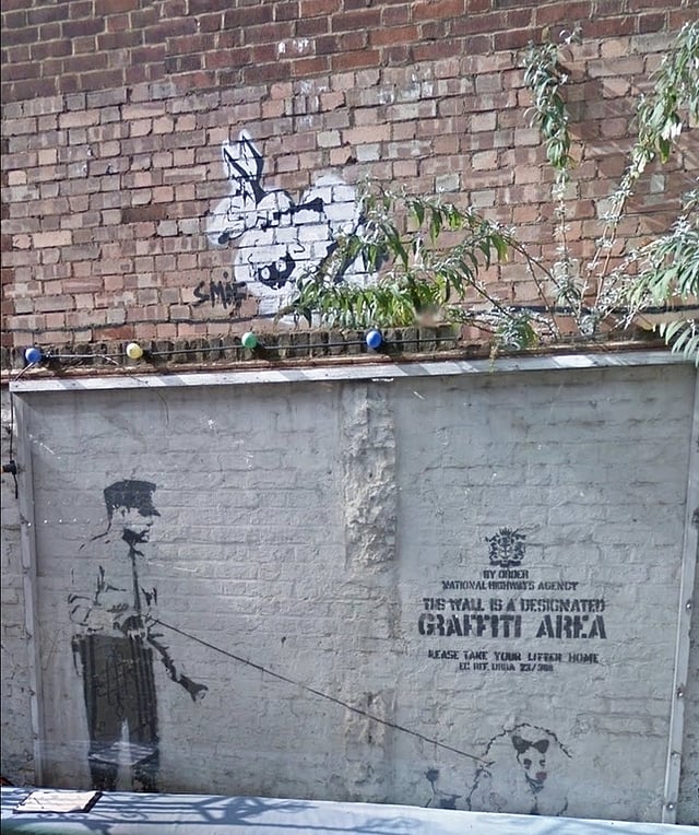 Locate Banksys Street Art Through Map and Google Street View