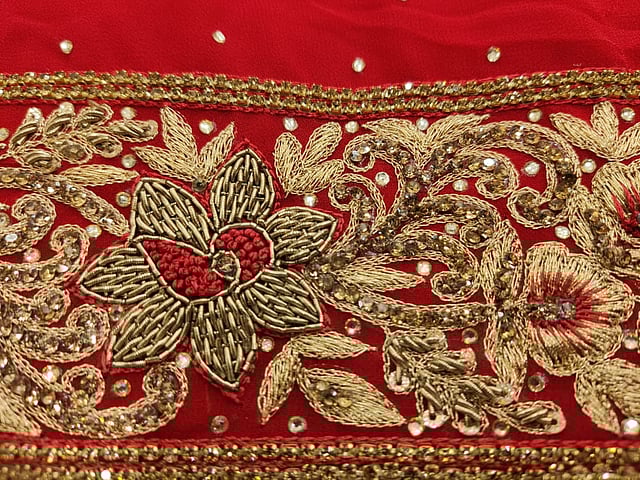 GI Tagged Lucknow Zardozi Embroidery In India