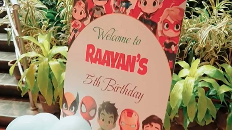 Ryan Raj Sarja: PHOTOS: ಹುಟ್ಟುಹಬ್ಬದ ಸಂಭ್ರಮದಲ್ಲಿ ಮೇಘನಾ ರಾಜ್ ಪುತ್ರ ರಾಯನ್ ...