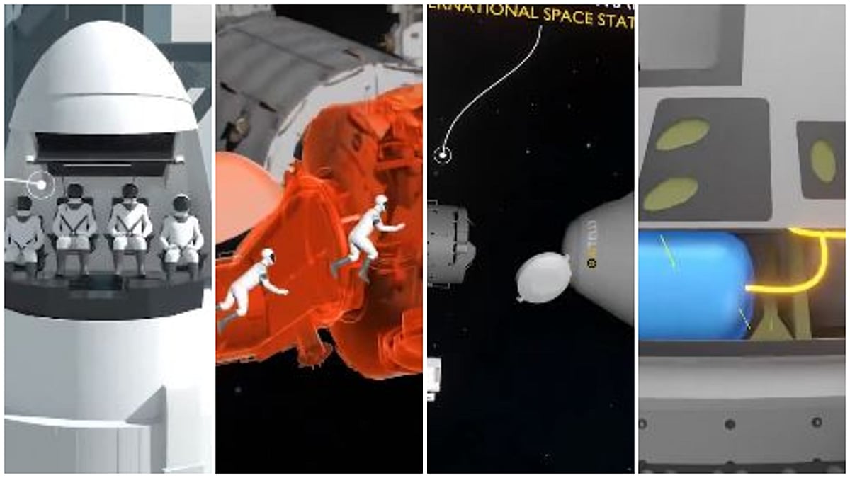 SpaceX ಡ್ರ್ಯಾಗನ್ ಗಗನನೌಕೆ ಕೆಲಸ ಮಾಡಿದ್ದು ಹೇಗೆ? ಎಐ ವಿಡಿಯೊ ನೋಡಿ