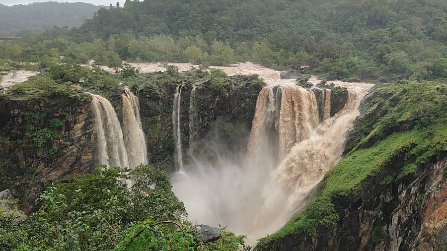 Jog Falls: ಲಿಂಗನಮಕ್ಕಿ ಅಣೆಕಟ್ಟಿನಿಂದ 15 ಸಾವಿರ ಕ್ಯುಸೆಕ್ ನೀರು ಬಿಡುಗಡೆ, ಜೋಗ ...