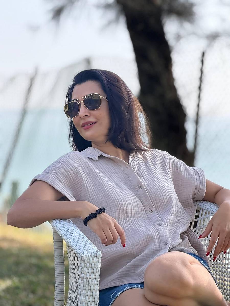 Radhika Pandit: ತಾಳ್ಮೆ ತುಂಬಾ ಮುಖ್ಯ ಎನ್ನುತ್ತಾ ಹೊಸ ಲುಕ್‌ನಲ್ಲಿ ನಟಿ ರಾಧಿಕಾ ...