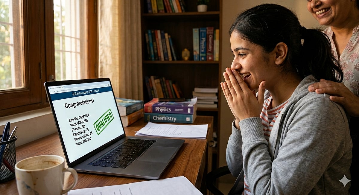 JEE Advanced Results: ಜೆಇಇ ಅಡ್ವಾನ್ಸ್‌ಡ್–2026: ಫಲಿತಾಂಶ, ಕೀ ಉತ್ತರ ಬಿಡುಗಡೆ ...