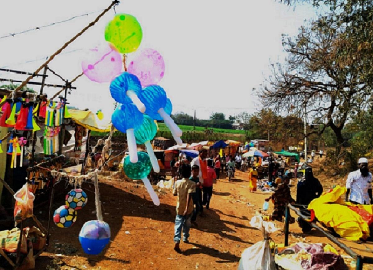 ಉಡಬಾಳ: ಯಲ್ಲಮ್ಮ ದೇವಿ ಜಾತ್ರೆ