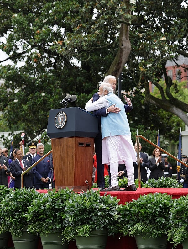 Watch pics of PM Modi's grand welcome in the White House