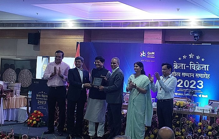 NTPC receives Platinum Award for highest GeM Procurement Performance