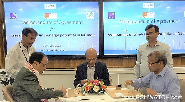 NRL signs agreement to carry out wind energy potential assessment in ...
