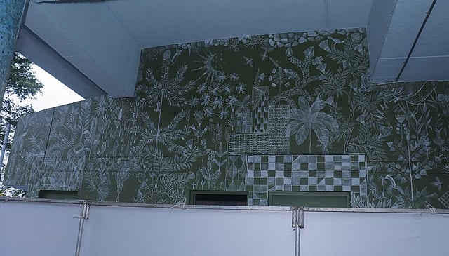 DMRC’s ‘Forests of Hope’ mural transforms Dwarka Sector-14 Metro ...