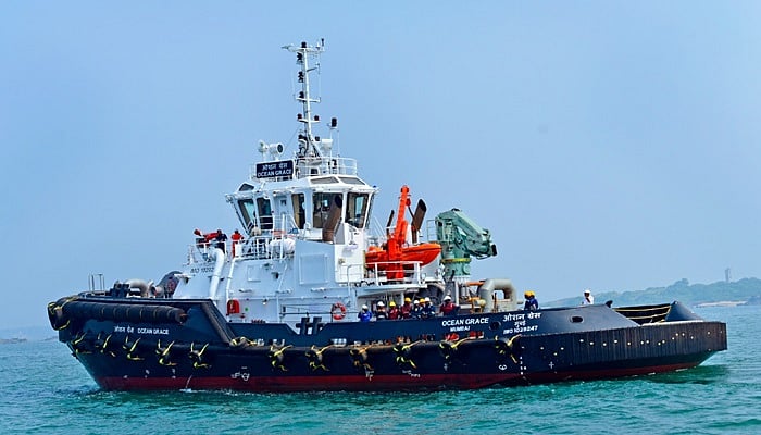 CSL subsidiary delivers India's 1st 62T bollard pull tug for Ocean Sparkle