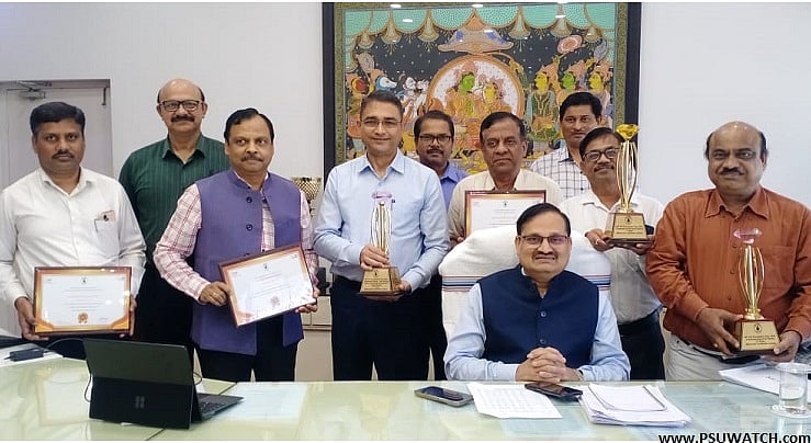 MCL wins eight Coal India awards PSU News