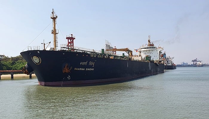 1st cargo of ONGC's crude oil from KG basin block reaches MRPL