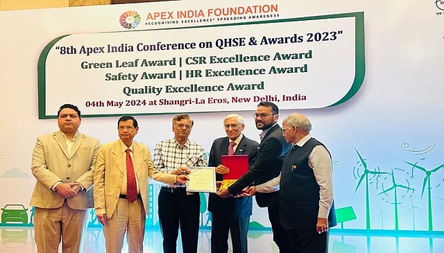 NTPC Kanti receives gold award in CSR Excellence from APEX India