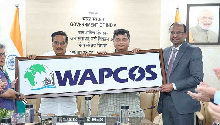 Jal Shakti Minister unveils new WAPCOS logo