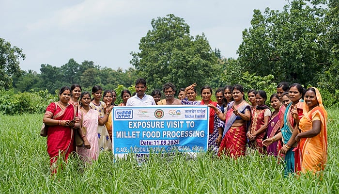NTPC Talcher empowers rural women with millet processing training