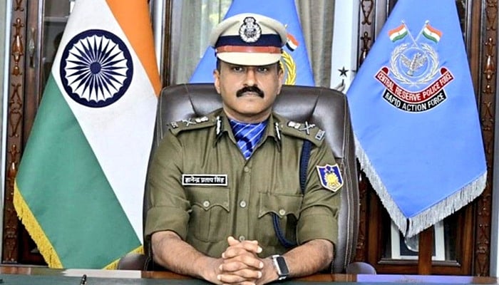 GP Singh assumes charge as Director General of CRPF