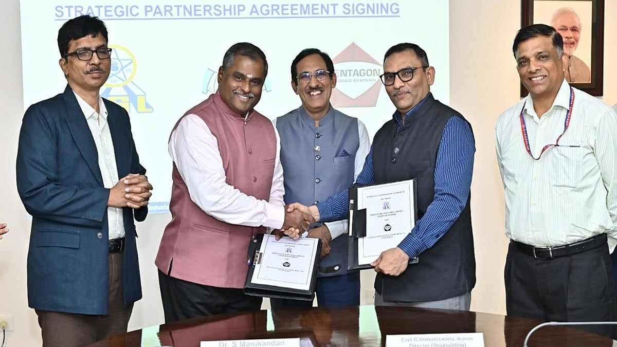 HSL signs MoU with Pentagon Rugged Systems to develop indigenous anti ...