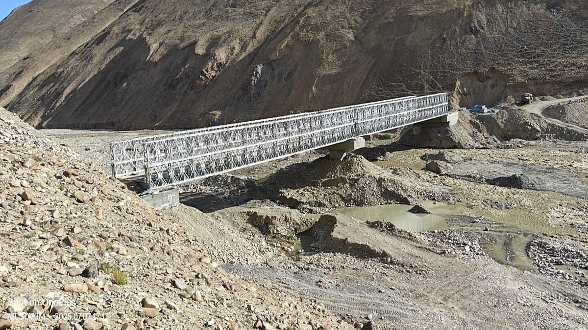 GRSE launches India's first multi-span double lane modular bridge in Ladakh