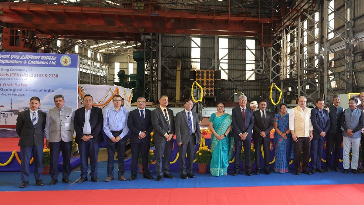 GRSE begins construction of 2 coastal research vessels for GSI with ...