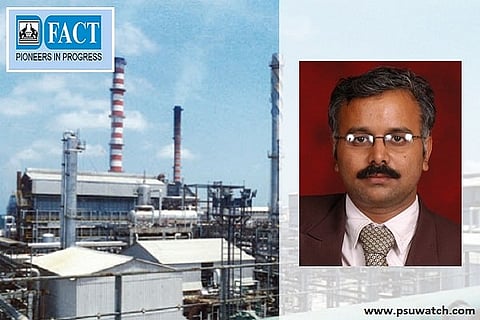S Sakthimani is new Director (Finance) of FACT Limited
