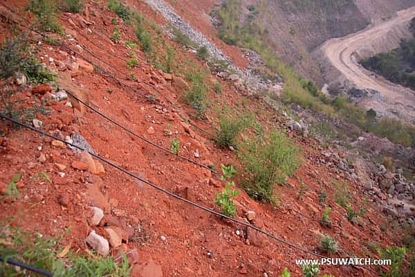 NCL tests mechanised irrigation system on overburden dump slopes