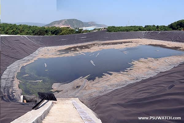 RINL-VSP CMD inaugurates ‘Guard Pond’ at steel Plant