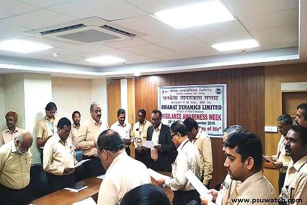 BDL inaugurates Vigilance Awareness Week 2019