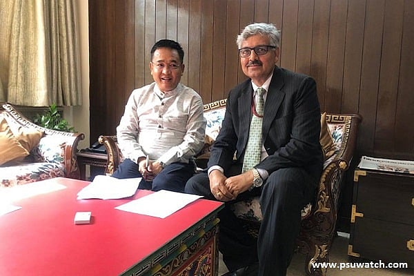 NHPC’s CMD meets Chief Minister of Sikkim