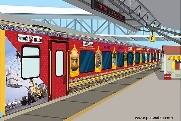 NALCO is giving Rajdhani Express an Odiya makeover