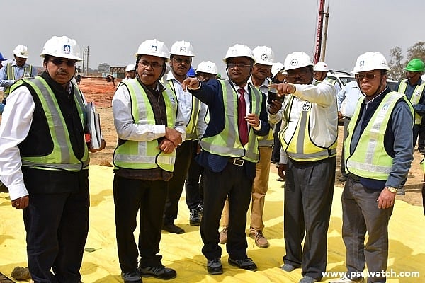 SJVN CMD visits 1320 MW Buxar thermal power project