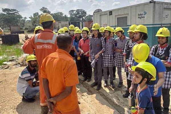 ONGC organising field visits for students to oil installations