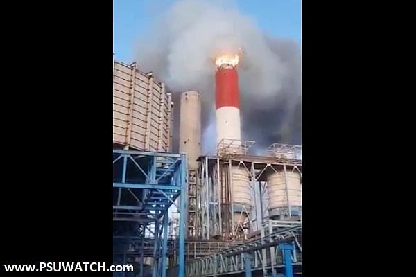 NTPC Solapur thermal power project’s FGD tower catches fire on 1st day ...