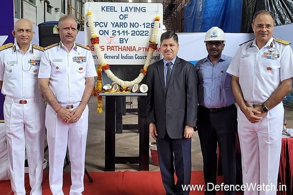 ICG Chief lays keel for 2 new pollution control vessels at GSL