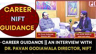 Career Guidance || An Interview with Dr. Pavan Godiawala Director, NIFT ...
