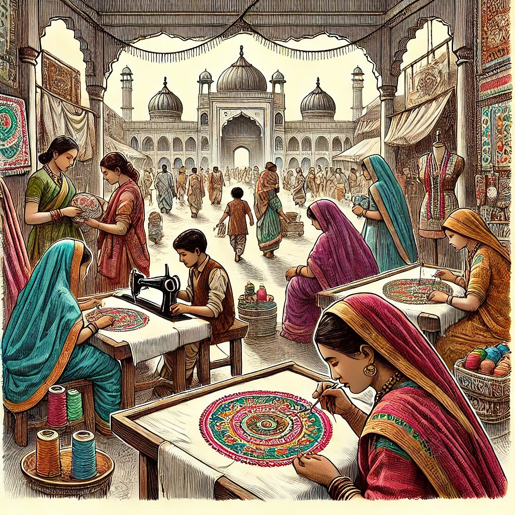 Parliament Discusses Promotion of Kheta Embroidery as a Traditional Art ...