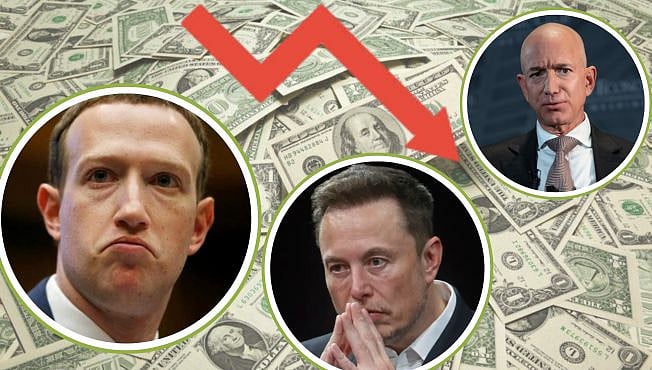 ‍Billionaires Lost $208 Billion : जगातील टॉप 500 अब्जाधीशांनी एका ...