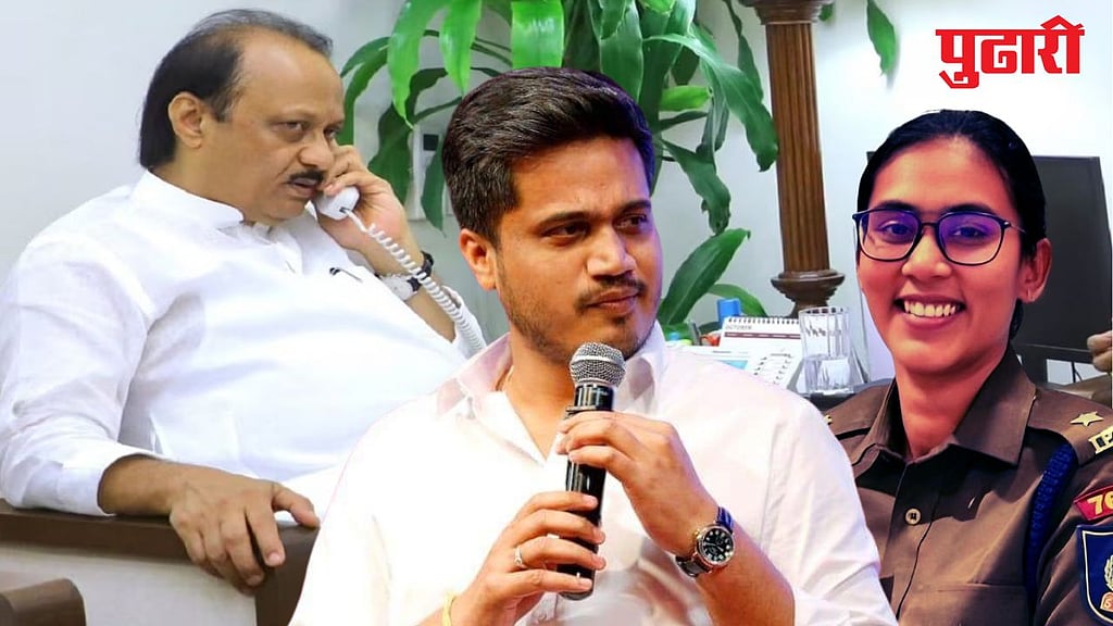 Rohit Pawar: IPS अधिकाऱ्याला दमदाटीचं प्रकरण; अजितदादांच्या हिंदीमुळे ...