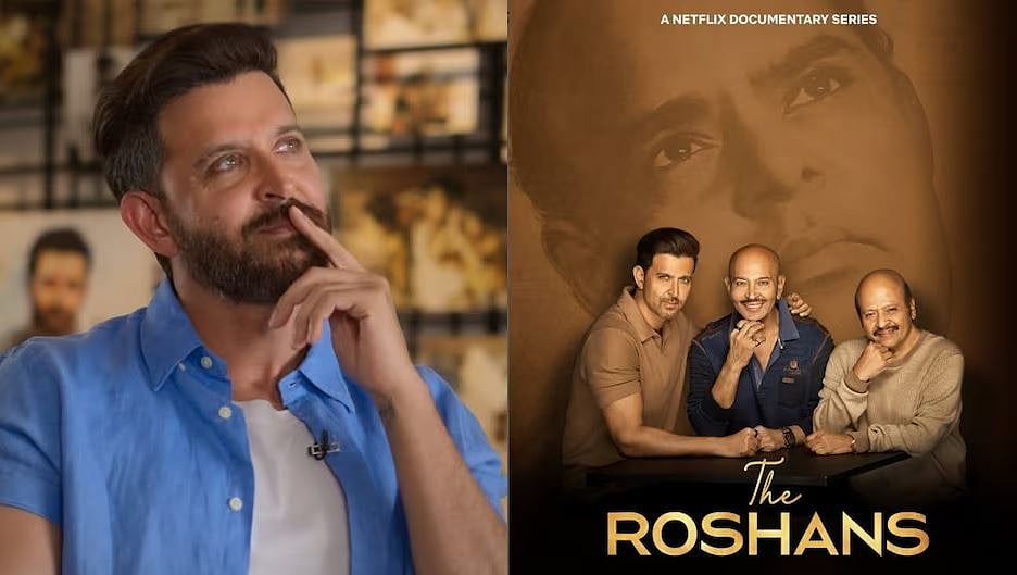 'द रोशन्स'चा ट्रेलर लाँच; ट्रेलर लाँचला कुटुंबासह पोहोचला हृतिक रोशन