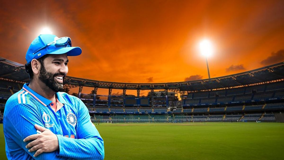 Rohit Sharma stand in Wankhede Stadium