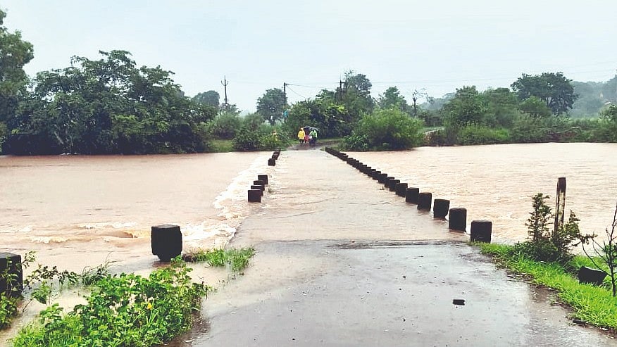 Kolhapur Rain : शंभरावर गावांचा थेट संपर्क तुटला
