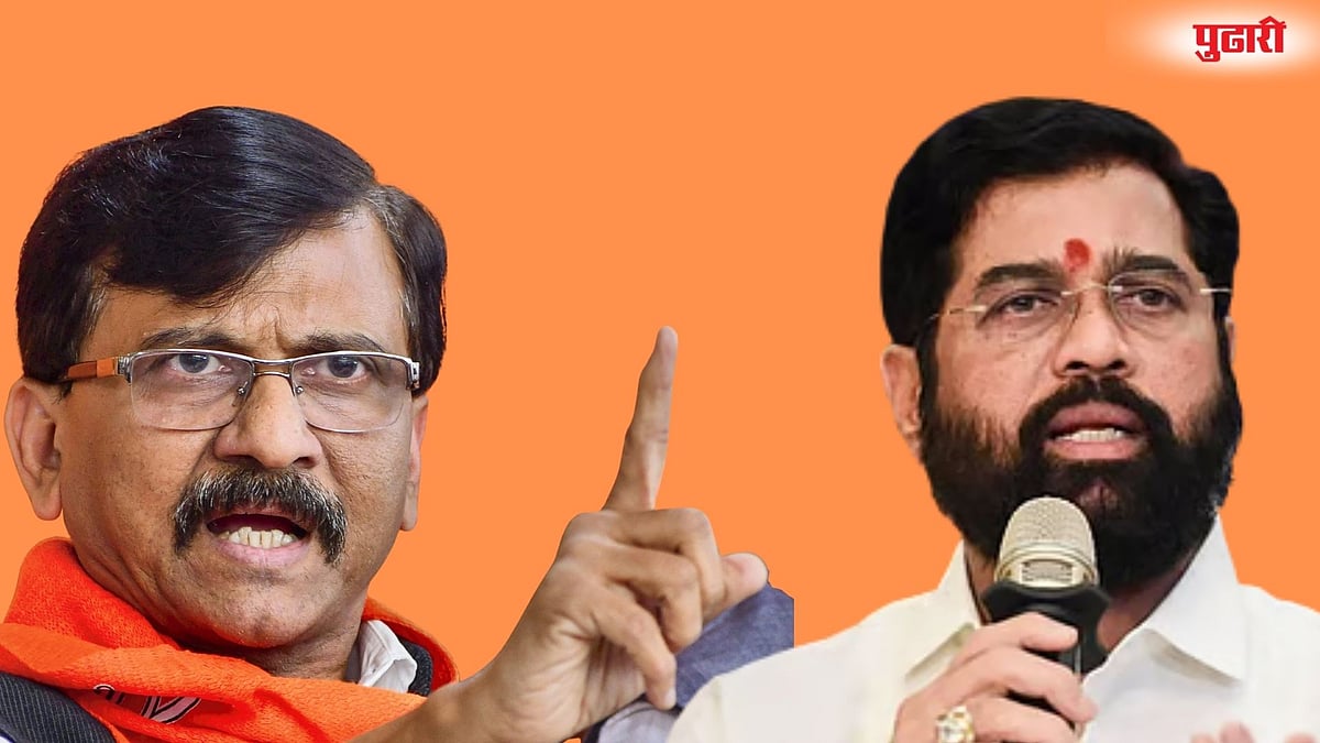 Eknath Shinde Jai Gujarat slogan | 'डुप्लिकेट शिवसेनेचे खरे रूप बाहेर ...