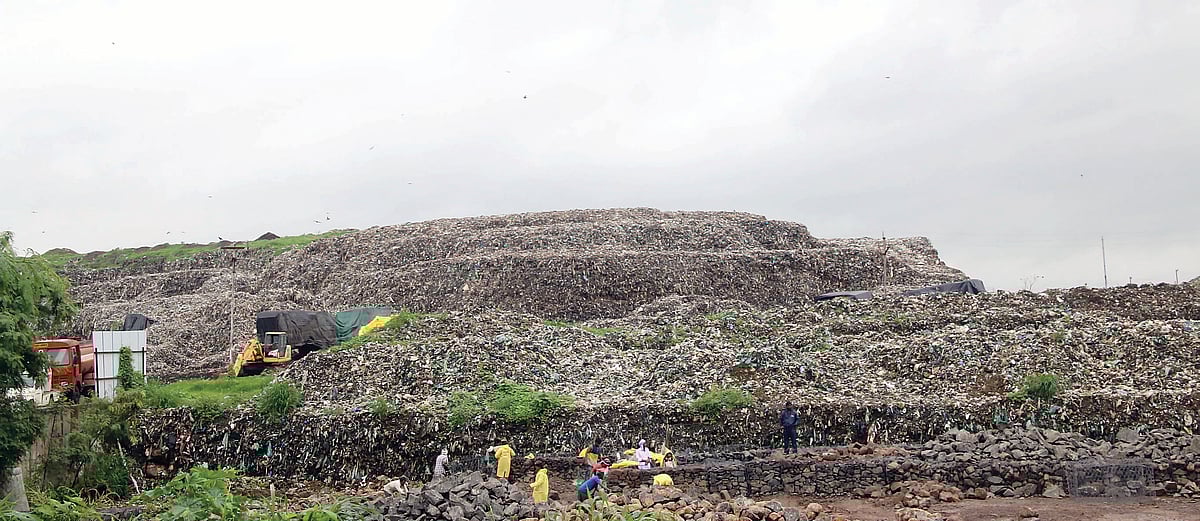 Moshi Garbage Depot: मोशी कचरा डेपोतील बायोमायनिंगचा दुसर्‍या ...