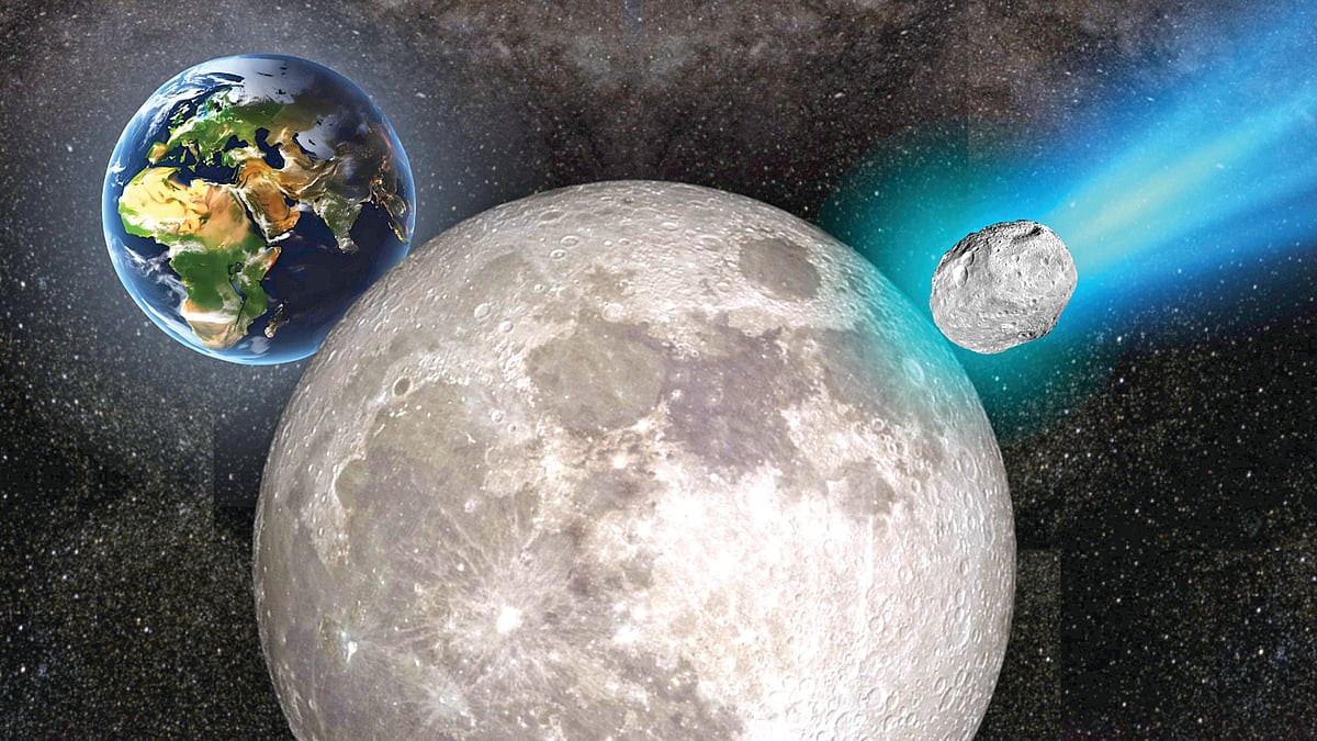 Moon Earth rotation : पृथ्वीला एक नाही, तर तब्बल 6 चंद्र?