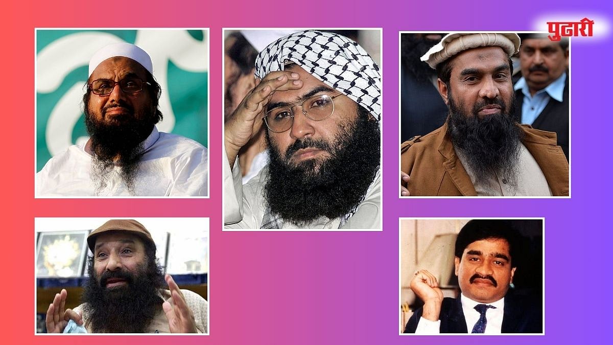 Pak 7 most wanted terrorist | जगाने ठरवले दहशतवादी, पाकिस्तानमध्ये ...