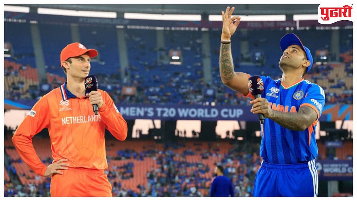 IND vs NED Live Cricket Score: India vs Netherlands T20 World Cup 2026 ...