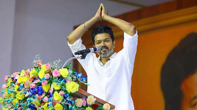 Vijay's tamilaga vetri kalagam party flag ceremony விஜய் போட்ட மெகா ...