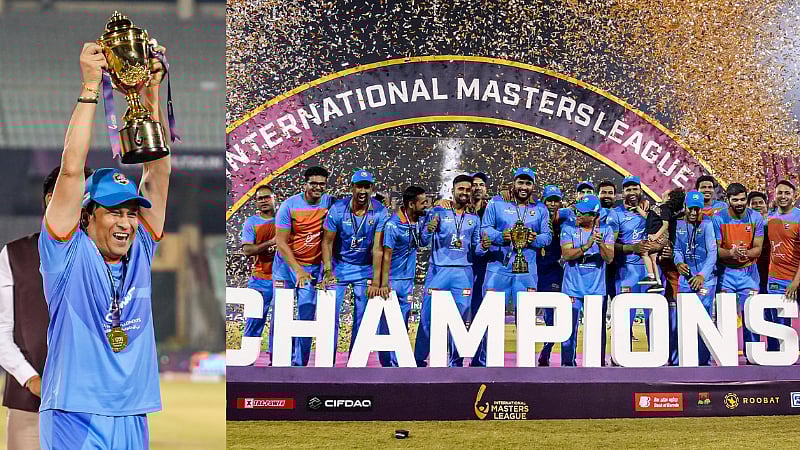 India Masters wins the inaugural season trophy of the IMLT20 League