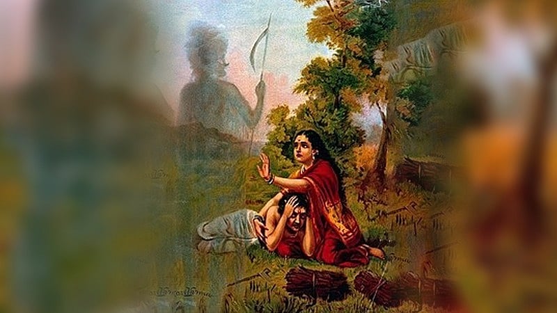 satyavan and saavithiri story.. this story told by markandeya maharishi ...