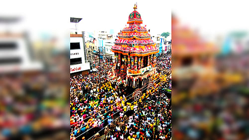 மதுரை மீனாட்சியம்மன் கோவில் சித்திரை திருவிழா திருத்தேர் | Madurai ...