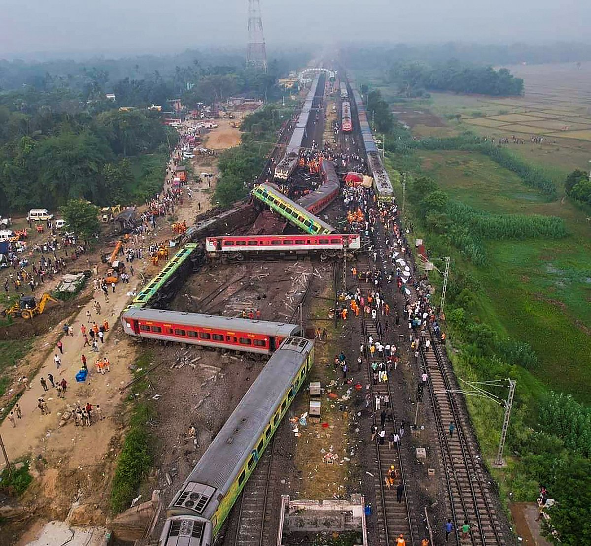 ODISHA TRAIN TRAGEDY | விபத்து நடந்த இடம் இப்போது எப்படி உள்ளது? # ...