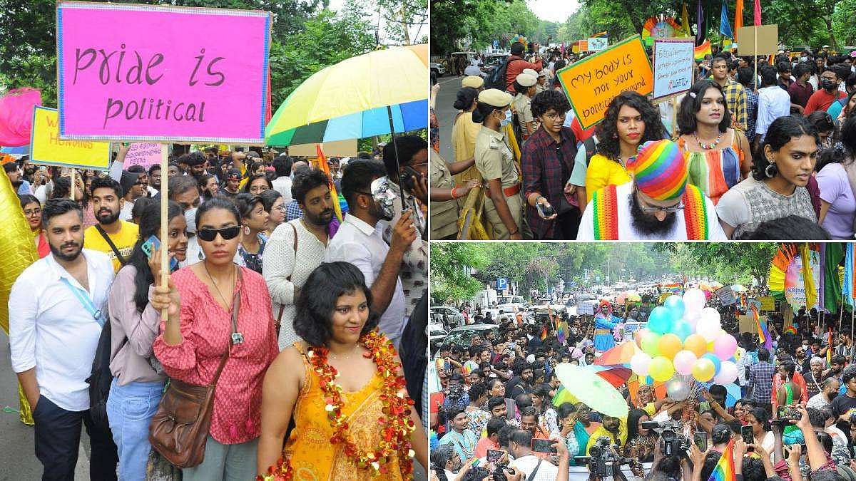 LGBTQ led rally started in Chennai with a bang - உரிமைக்காக அணிதிரண்ட ...